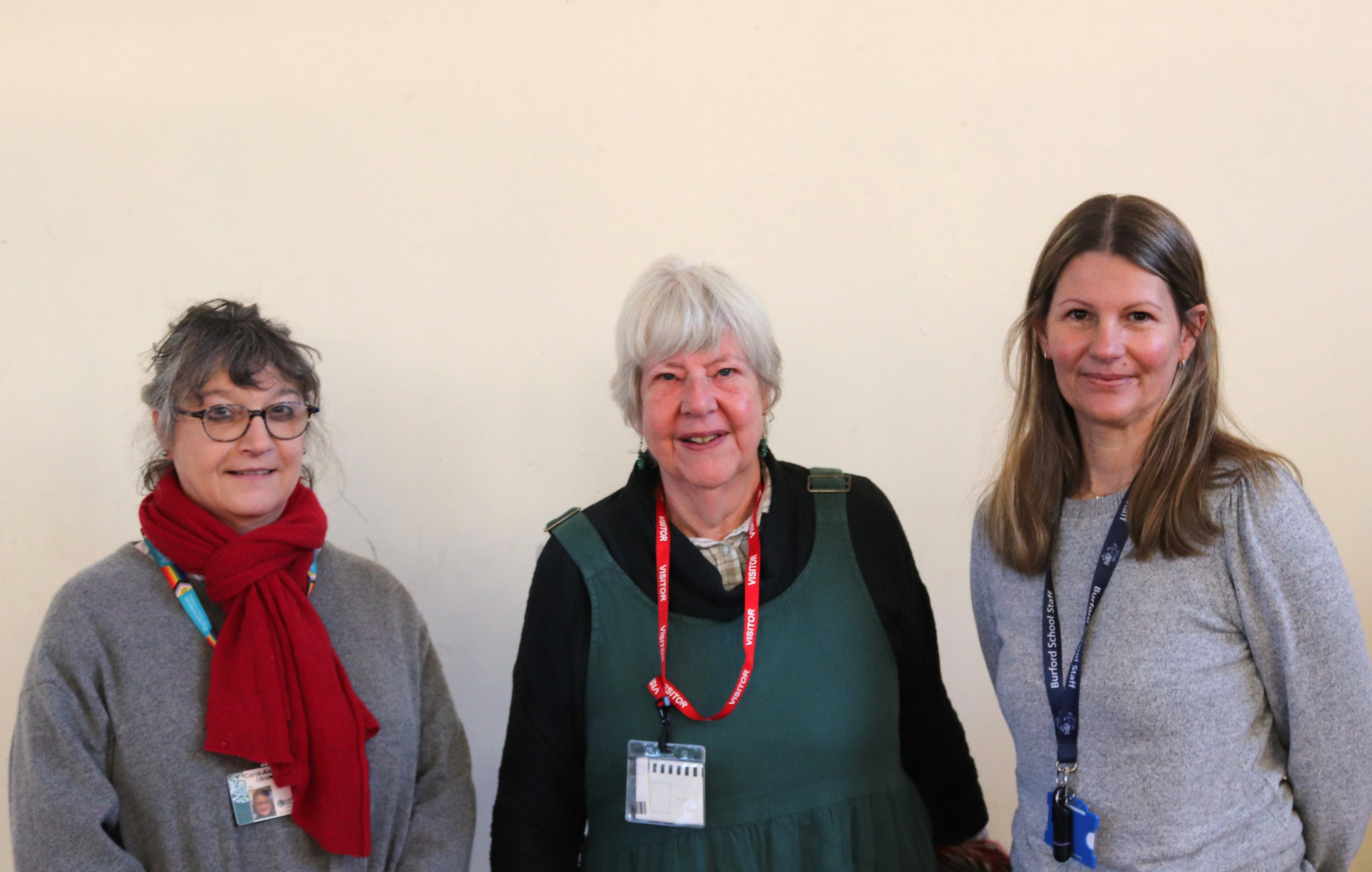 Year 7 students visited by Burford Library - News